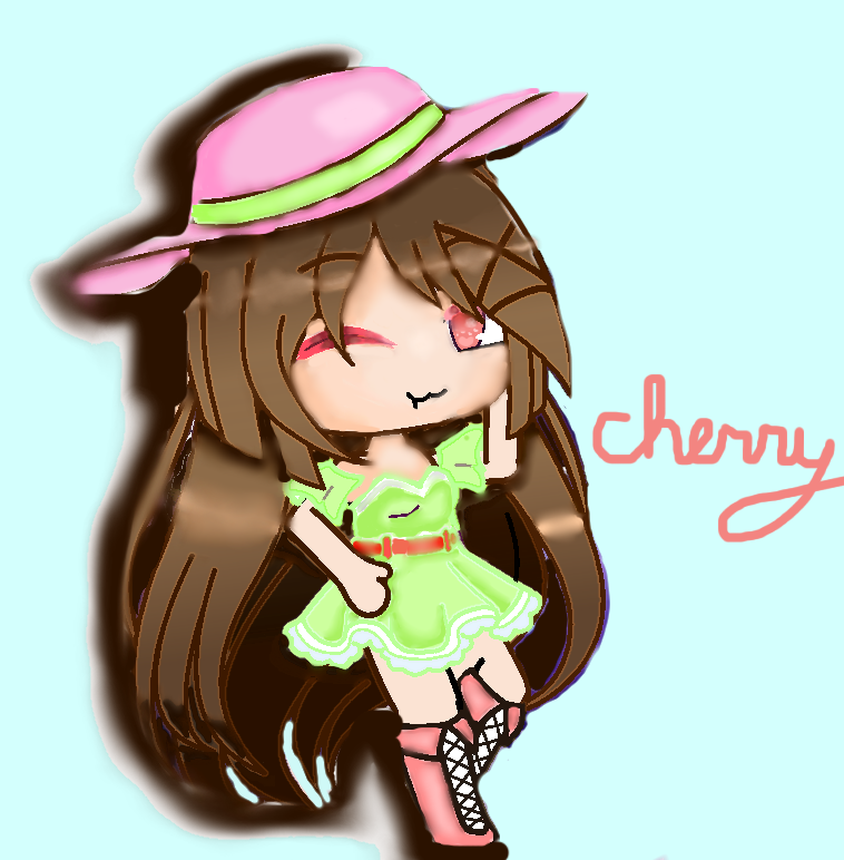 Cherry gacha oc - ibisPaint