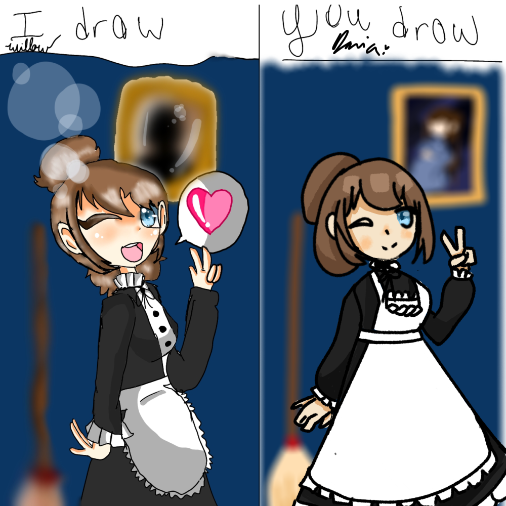 I draw you draw with willow - ibisPaint