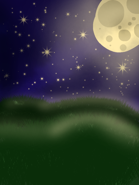 Moon background - ibisPaint