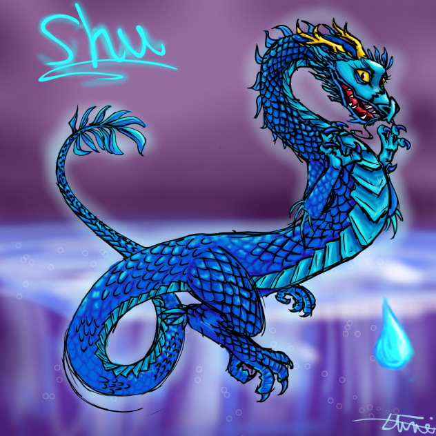 DragonMasters-Shu - ibisPaint