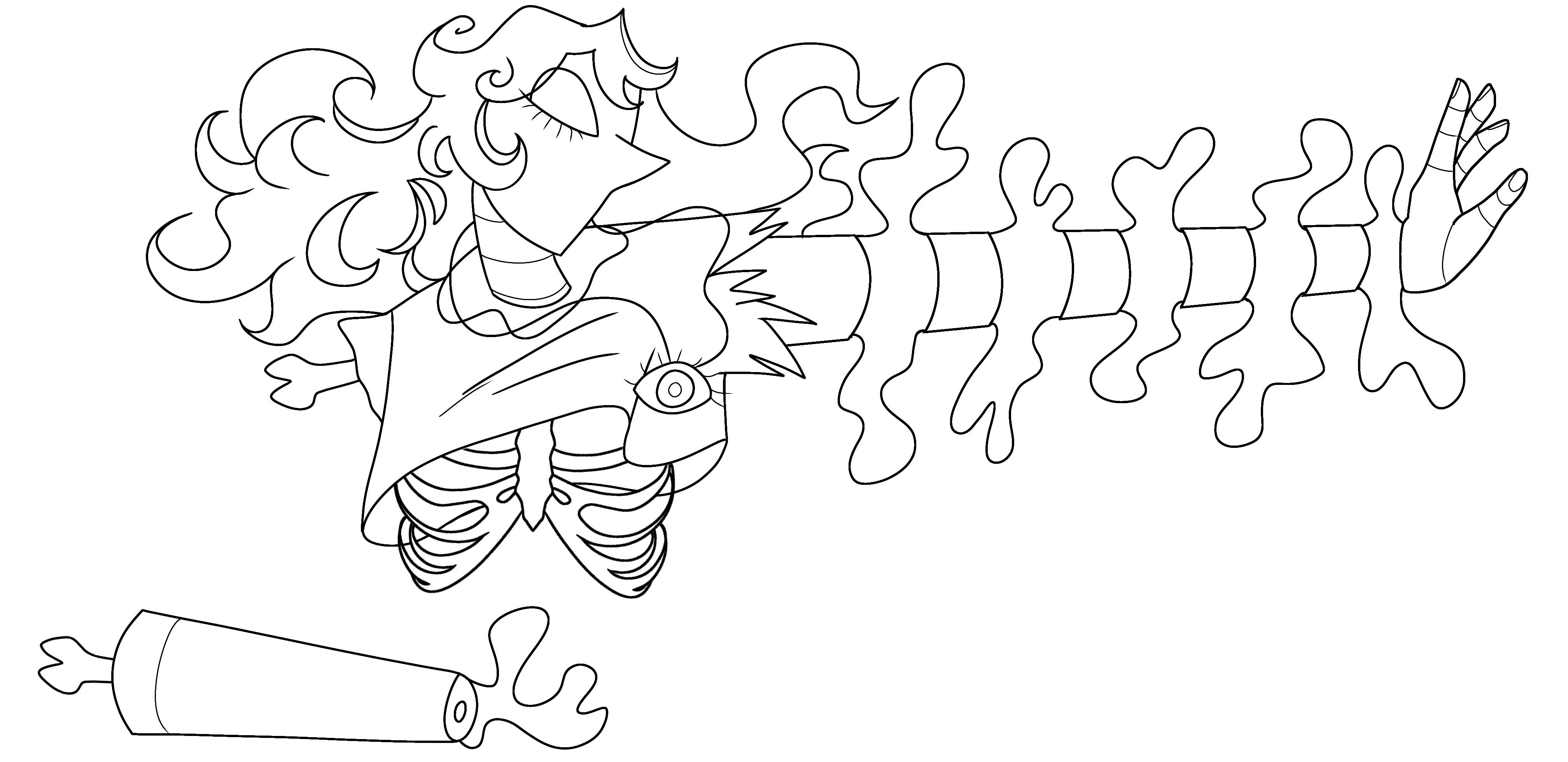 Candy Gore Addison Coloring Page - ibisPaint