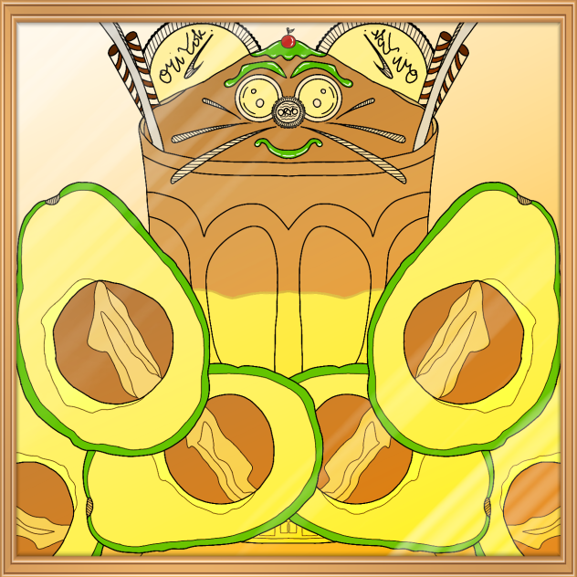 Avocado Mouse - ibisPaint