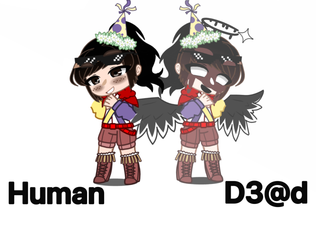 Human and Unalive me (OC) - ibisPaint