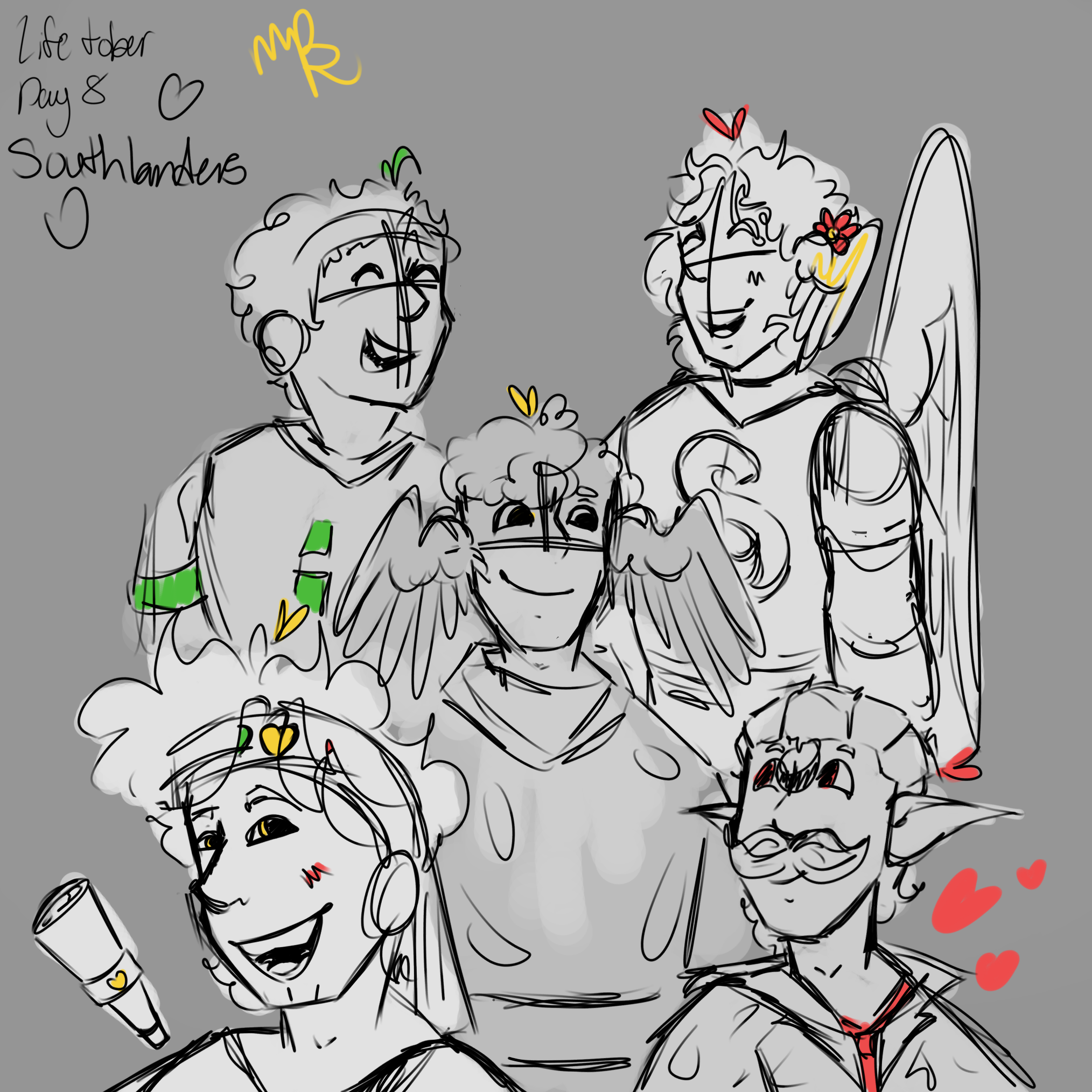 Day 8 - Southlanders - ibisPaint