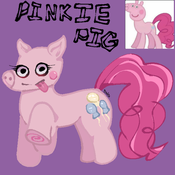 pinkie pig - ibisPaint