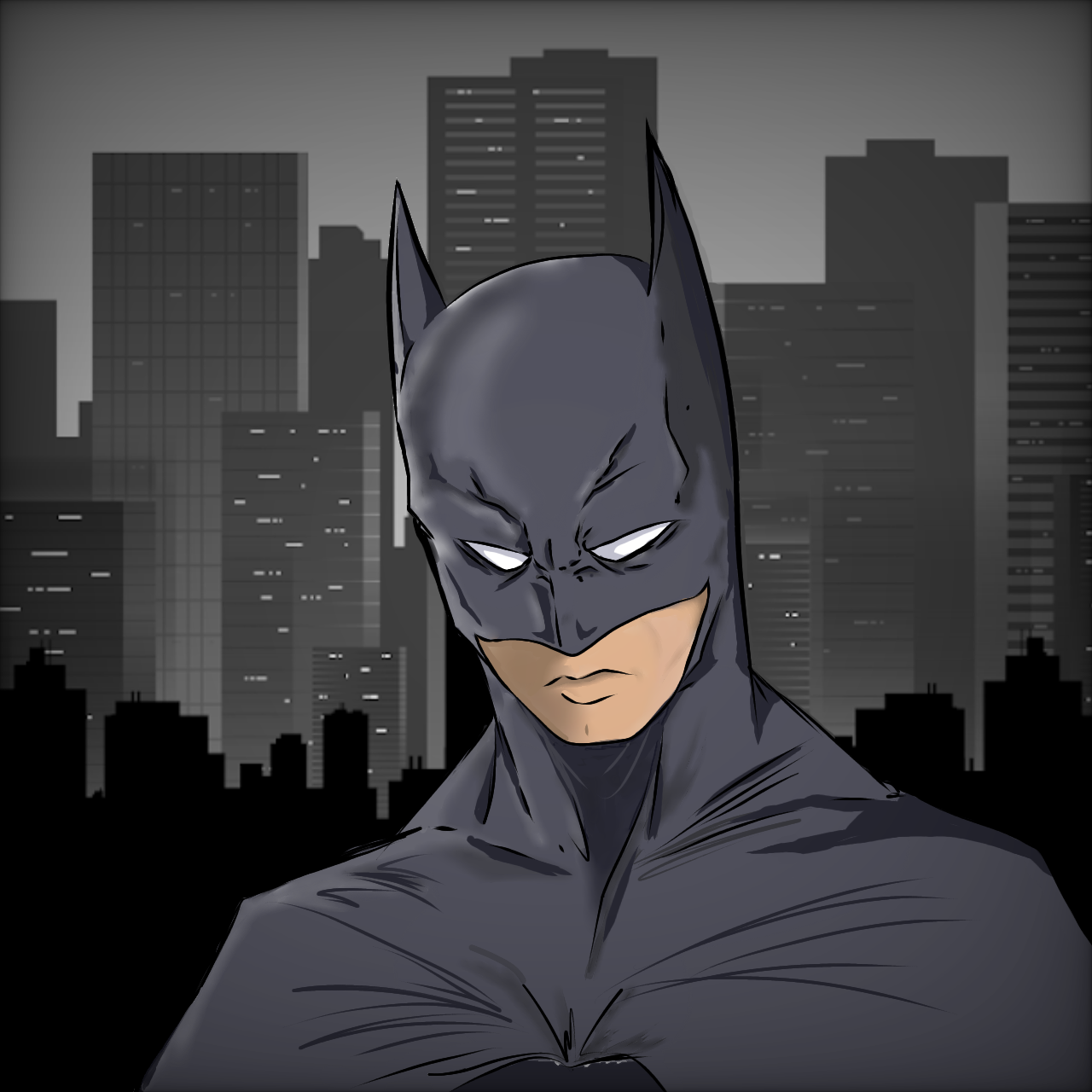 The Dark Knight - ibisPaint