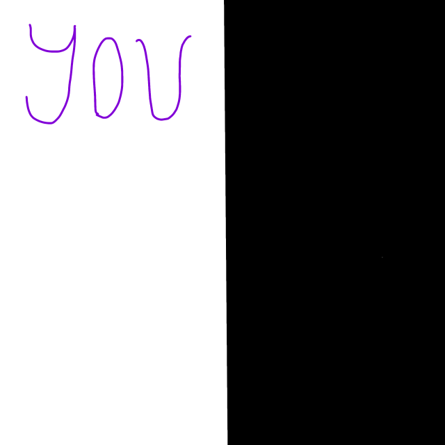 YOU AND ME, WE ARE NOT THE SAME. - ibisPaint