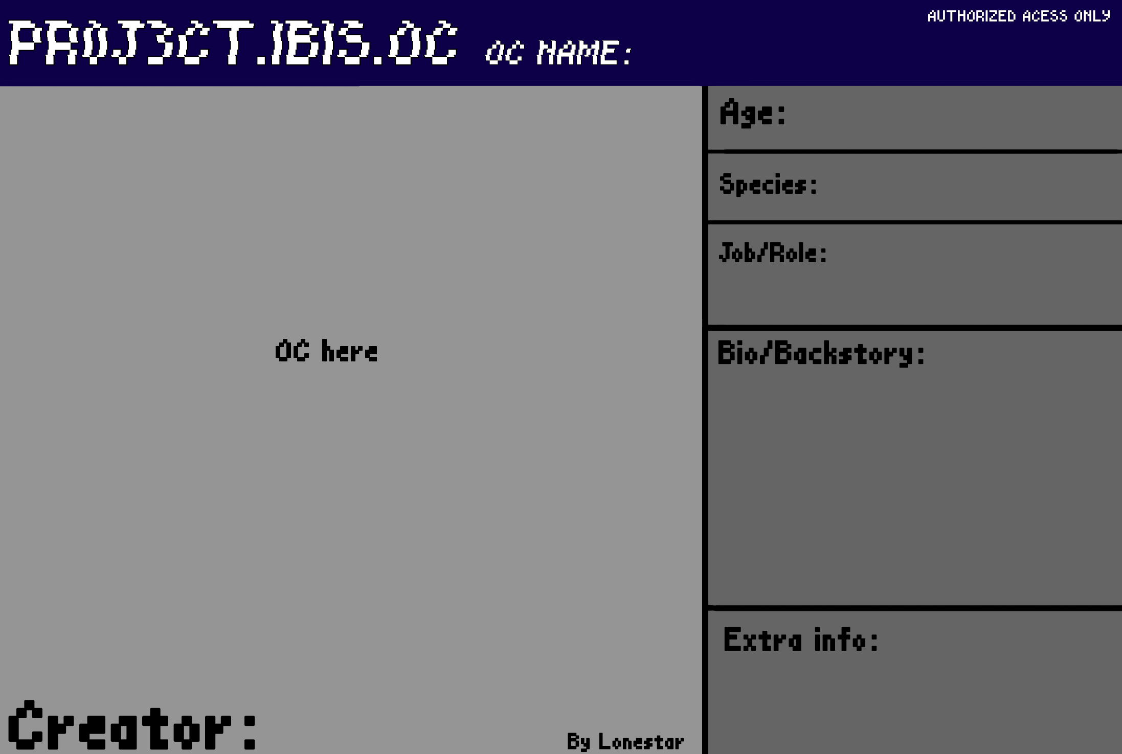 PROJECT IBIS WORKER SHEET - ibisPaint