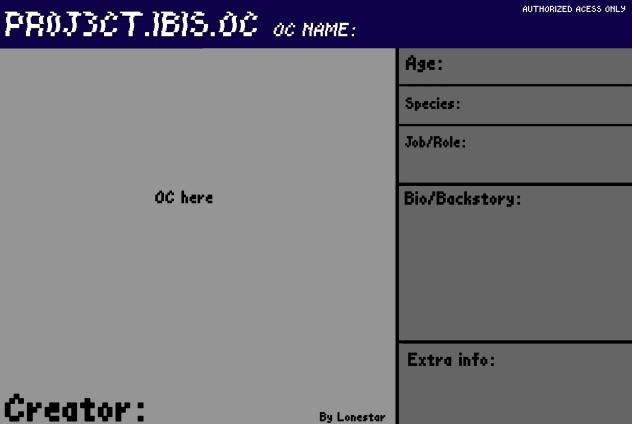 PROJECT IBIS WORKER SHEET - ibisPaint