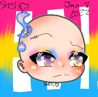 Sherbert head(Aka Pan) - ibisPaint