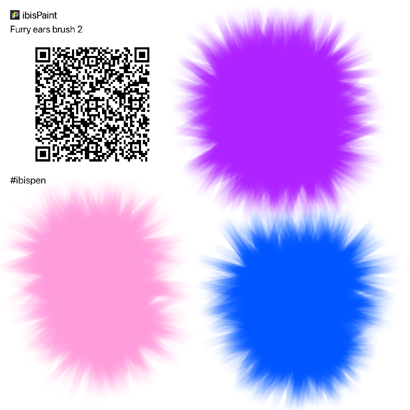 Furry ears brush 2 🧚🏻‍♀️💕 - ibisPaint