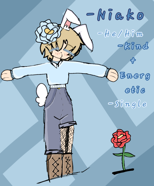 Niako +a flower UnU - ibisPaint