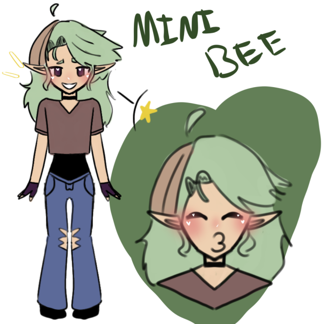For mini bee - ibisPaint