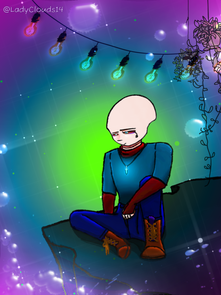 Underpurple Xander in Aura Village - ibisPaint