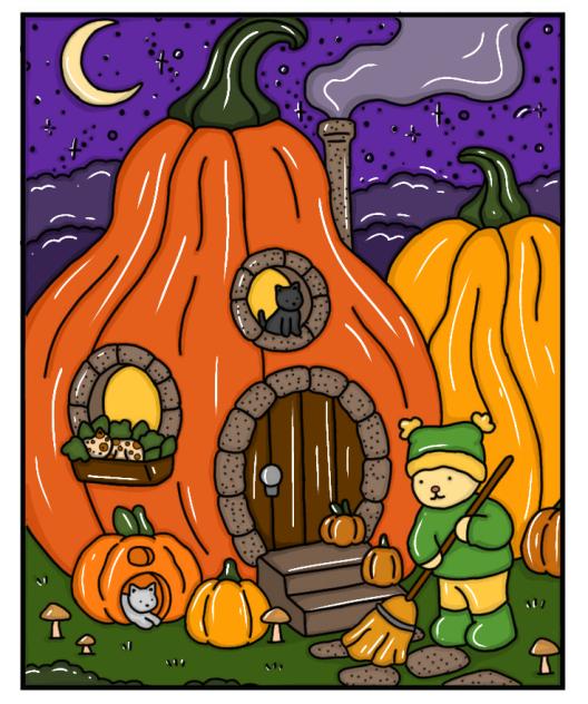 bobby goods coloring page 2 - ibisPaint