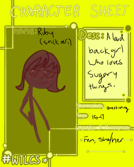 Ruby stick man version - ibisPaint