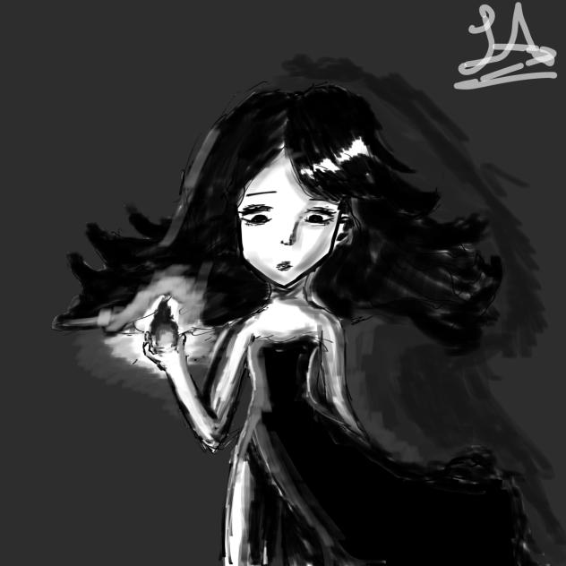 She might be mad - ibisPaint