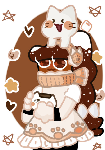 cocoa cookie - ibisPaint