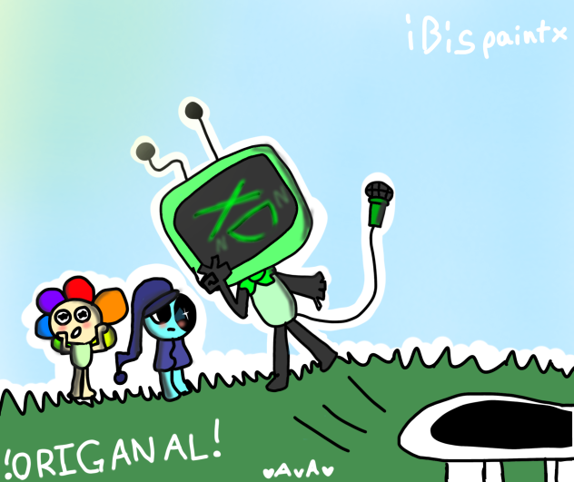 Vee makes the biggest jump - ibisPaint