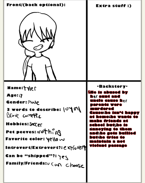 Character for cage the storm - ibisPaint