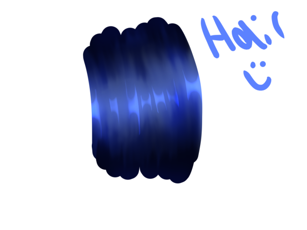 Hair test - ibisPaint