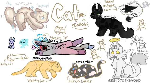 Another cat colab - ibisPaint