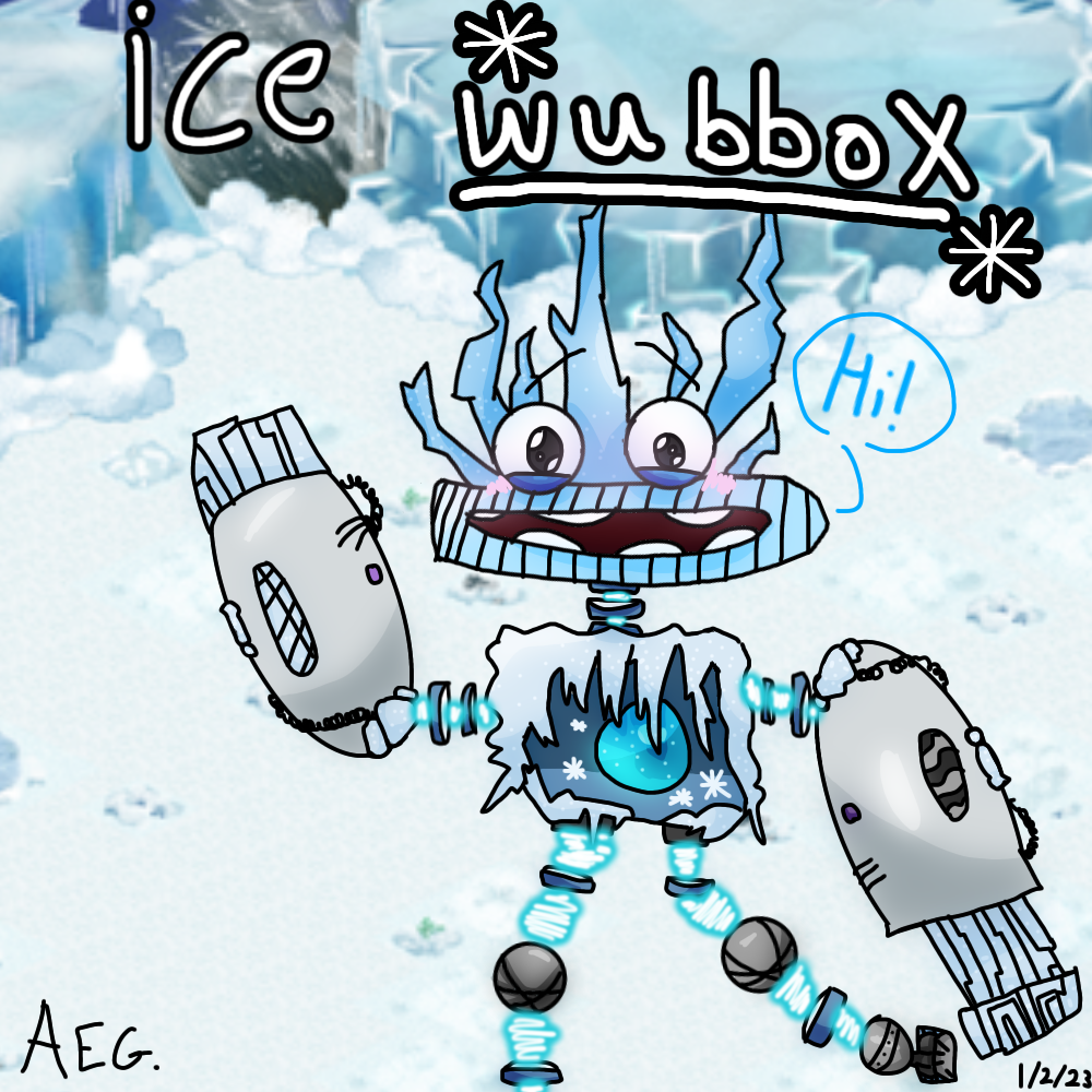 I Drew Ice Wubbox! - ibisPaint