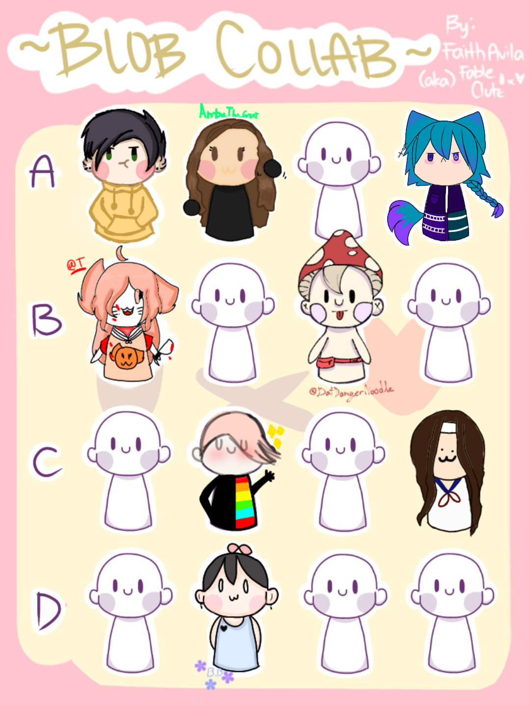 Blob collab ^^ - ibisPaint