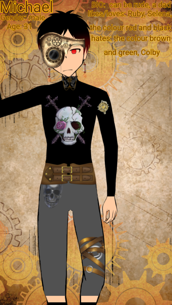 Michael from steampunk world - ibisPaint