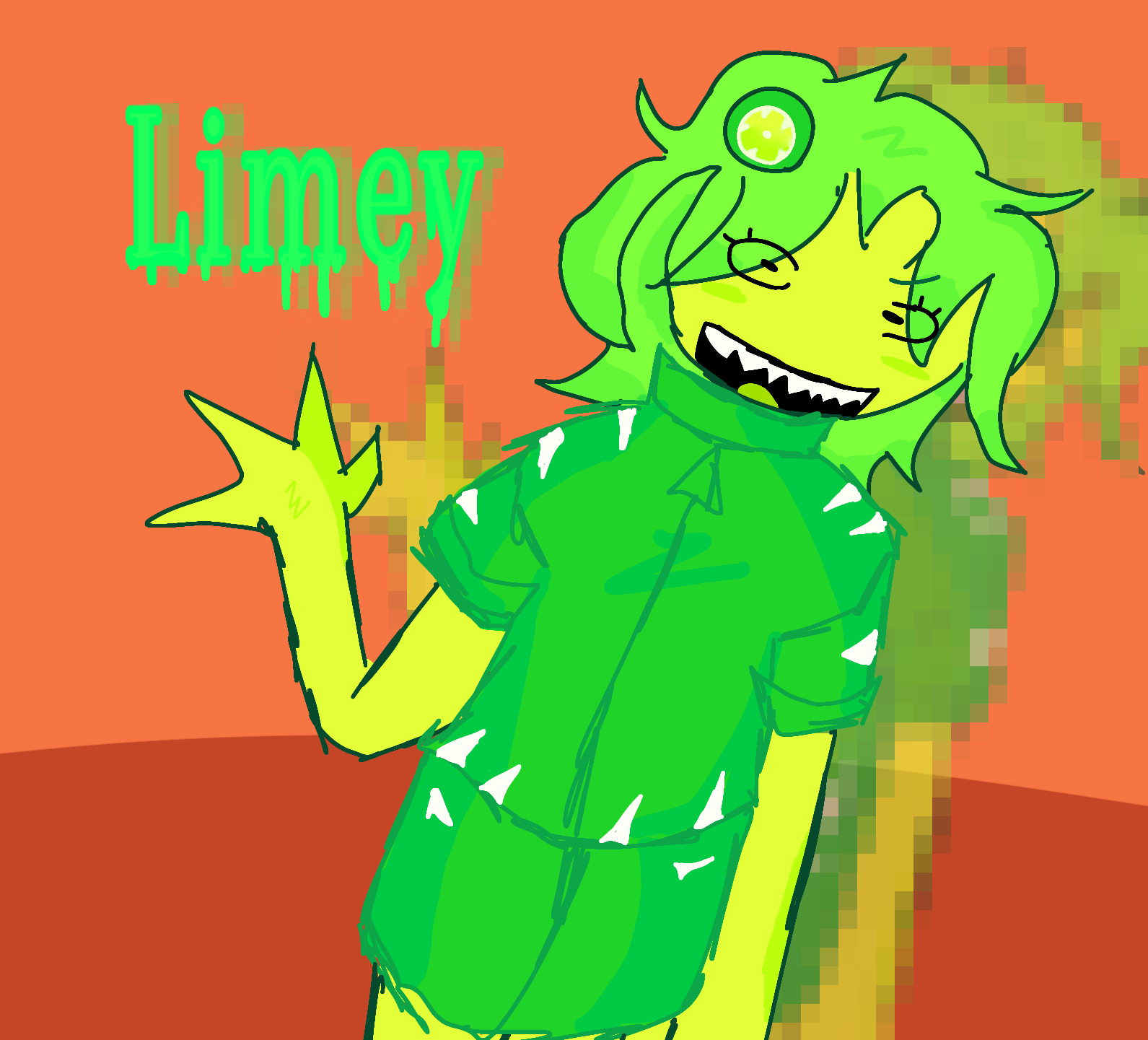 💚⋆.˚ LIMEY⋆.˚ ˚.⋆💚 - ibisPaint