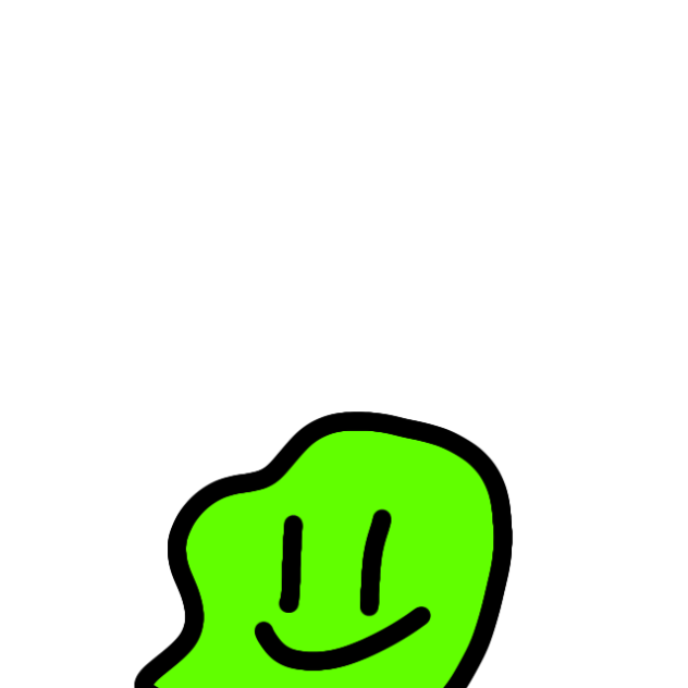 silly little slime slingshot - ibisPaint