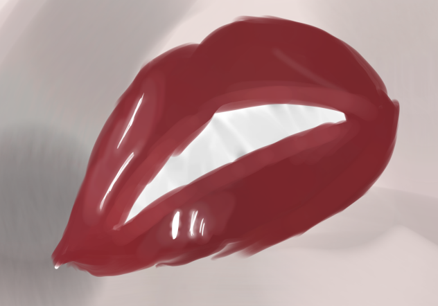 My first lips - ibisPaint