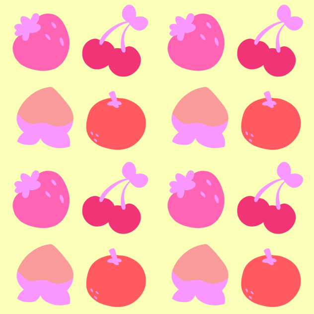 Fruit pattern v3 - ibisPaint