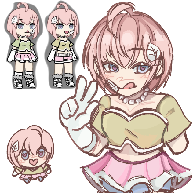 my besties cutie patootie character - ibisPaint