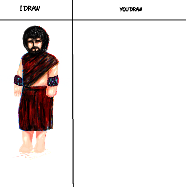 I DRAW YOU DRAW WITH COLLABORATION - ibisPaint