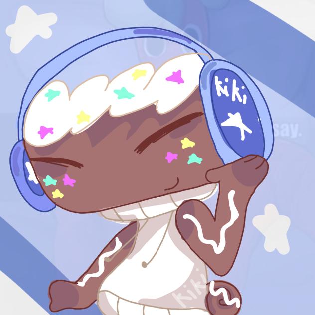 Cosmo listening to alpha lone wolf song - ibisPaint