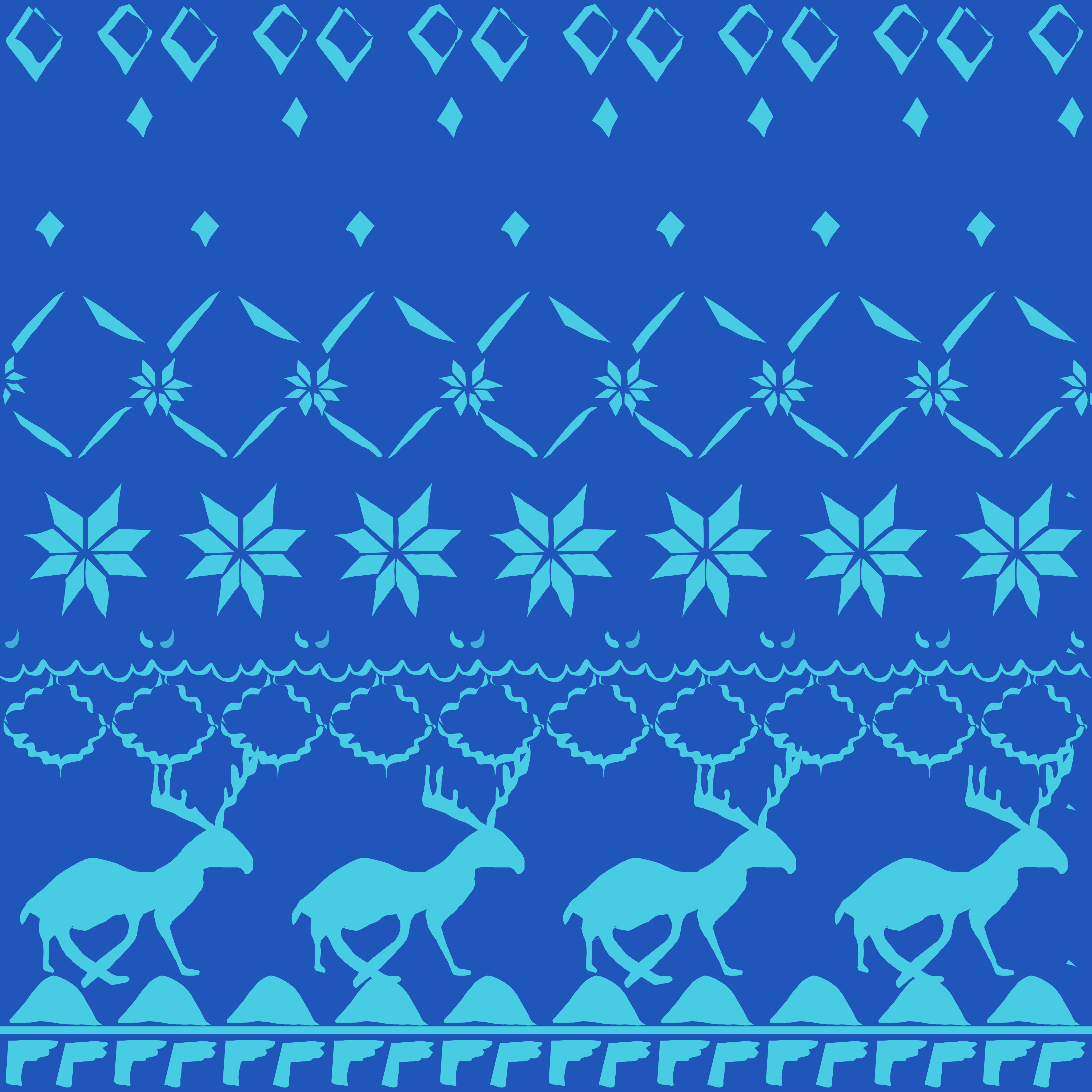 Traditional Sulburose norway pattern 2 - ibisPaint