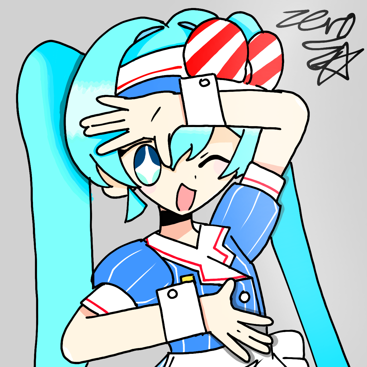 Miku (mesmerizer) - ibisPaint