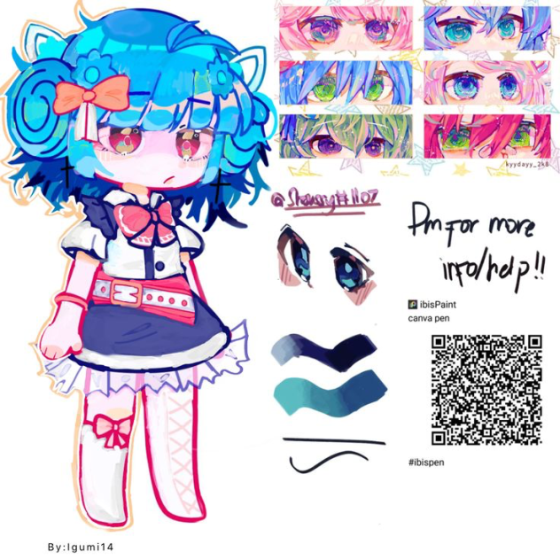 random shading brush - ibisPaint