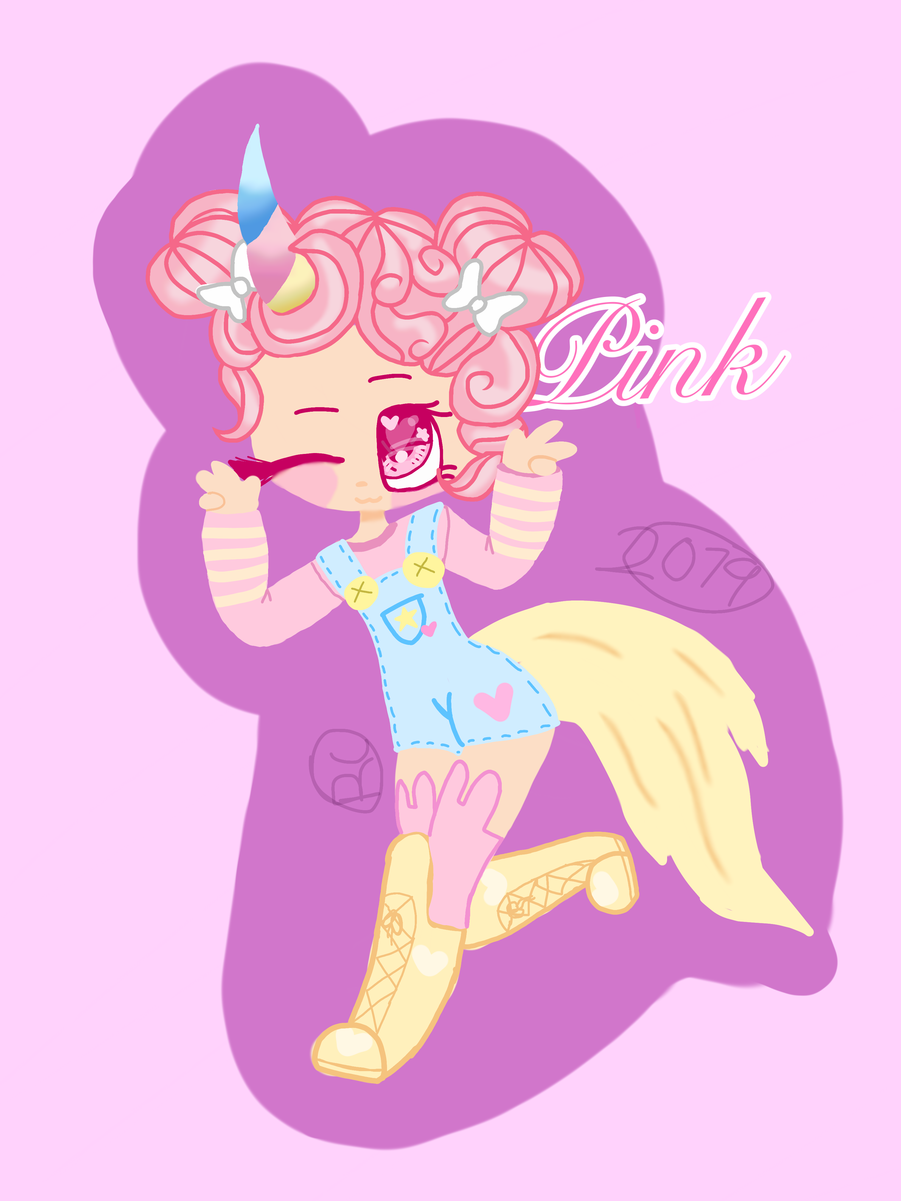 Day 1~ pink - ibisPaint