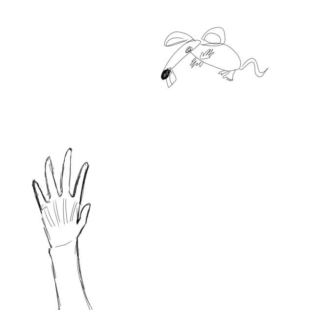 1st attempt of actually drawing a hand 😰 - ibisPaint