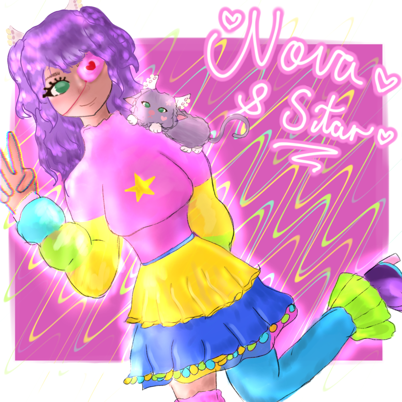 💜𝕰𝖘𝖙𝖍𝖊𝖗’𝖘 𝖈𝖔𝖓𝖙𝖊𝖘𝖙!!💜 - ibisPaint