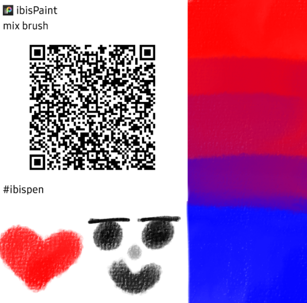 brush qr code#2 - ibisPaint