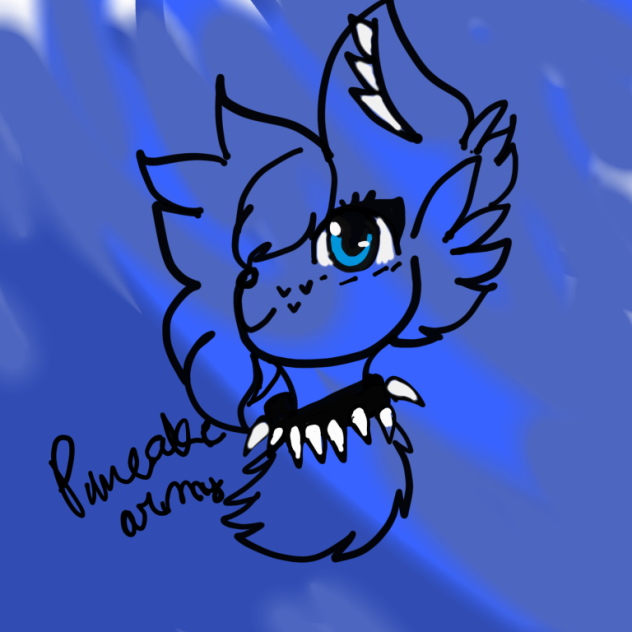 Lovely Maned Wolf - ibisPaint