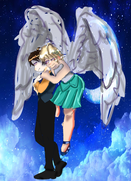 Mrs. Afton and William Afton - ibisPaint