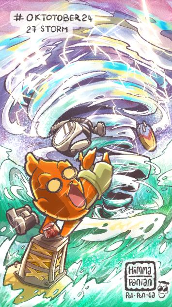 Himmapanians - oktotober24 - 27 Storm - ibisPaint