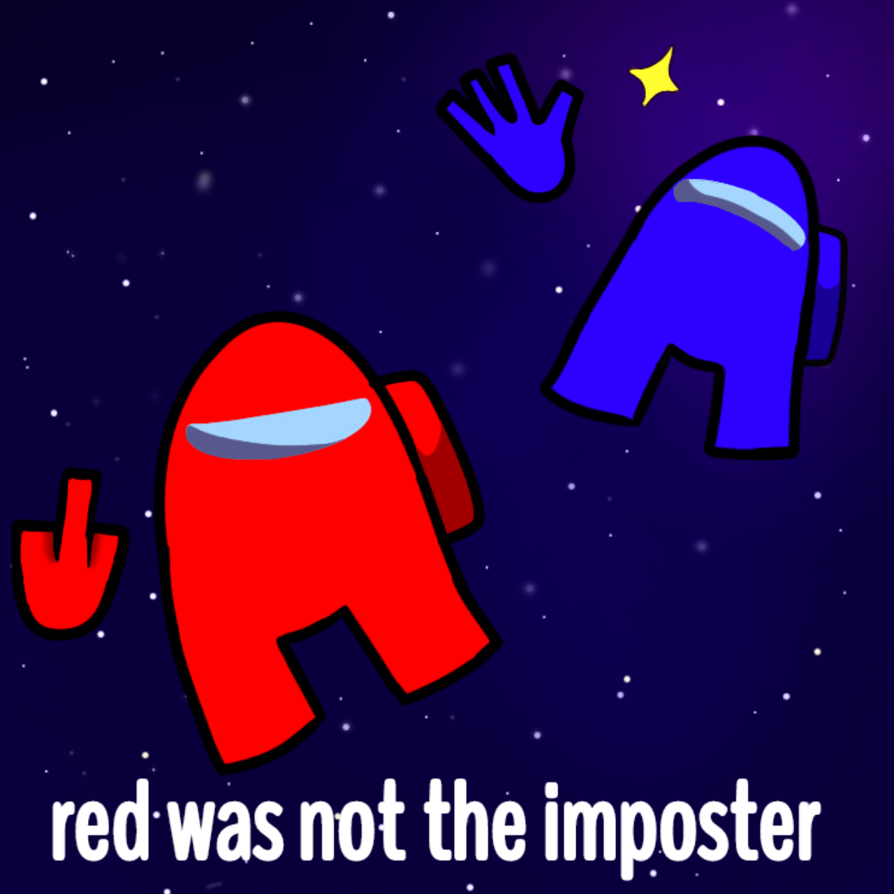 lol red was not the imposter - ibisPaint
