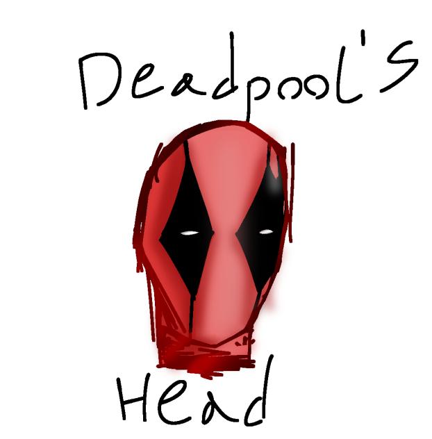 Deadpool's head - ibisPaint