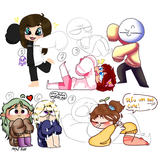 Cute collab - ibisPaint