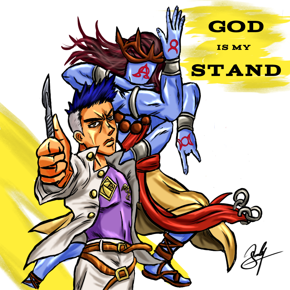 God Is My Stand - ibisPaint